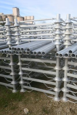 5 palettes métal à ranchets 98x98 avec couronnement porte... - 85151426 ...