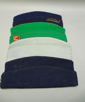 France: Set of 4 police caps, including a chasseur d'Afri... - 77397493 ...
