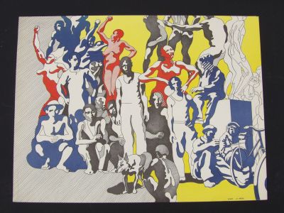 CUECO Henri (1929-2017), set of 5 lithographs: la grève, ... - 84048901 ...