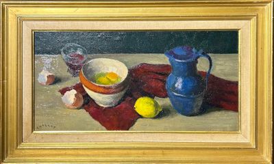 Louis CHARRAT (1903-1971) Nature morte au pichet Huile... - 82150825-34 ...