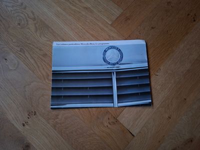 Poster gamme Mercedes années 70-80 - 84878013-79 | Interencheres.com