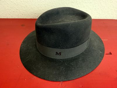 MAISON MICHEL, Black felt hat - Size M CONDITIONS OF SAL... - 85166481 ...