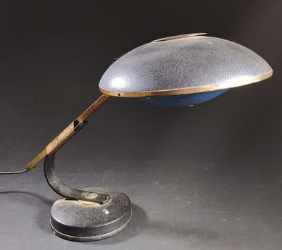 Louis Ferdinand SOLERE (1894-1961). Lampe de bureau exhau... - 73071309-555 | Auction.fr