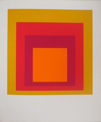 Josef ALBERS (1888-1976) Homage to the square : R-I d-5 ... - 85153416 ...