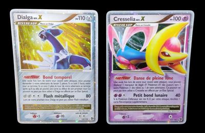Lot de 2 cartes Pokémon Ultra Rare du bloc Diamant et Per... - 84932978 ...