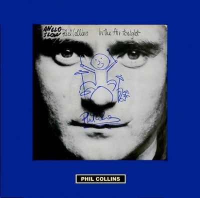 PHIL COLLINS / IN THE AIR TONIGHT : pochette avec dessin ... - 73196835 ...