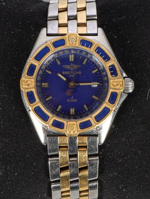 BREITLING. J CLASS" watch in steel and gold. Round case. ... - 85084720 ...