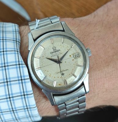 OMEGA. A men's Constellation chronometer-certified wristw... - 77571304 ...