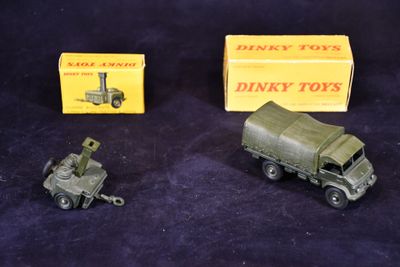 DINKY TOYS: DINKY TOYS Mercedes "Unimog" military van ref... - 83168862 ...