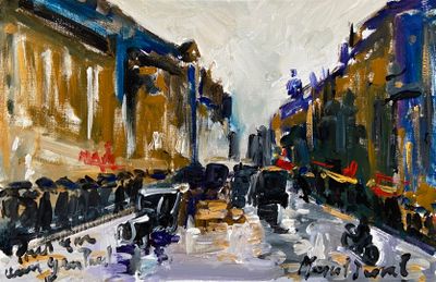 Marcel DUVAL (1890- 1985) Berlin Huile sur toile Sign... - 72051316-34 ...