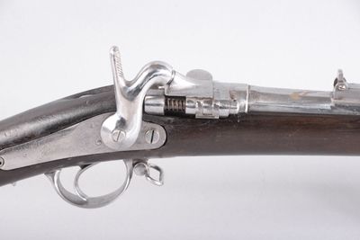 Regulation rifle model 1857 with percussion lock from the... - 79149685 ...