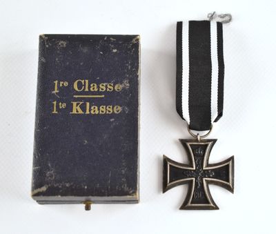Médaille croix de fer Allemande de 1914 de 1ère classe av... - 71413894 ...