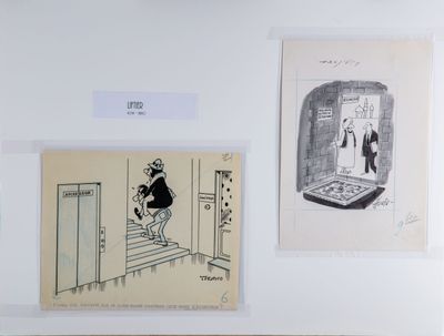 René HOVIVIAN (1929-2005), dit HOVIV ; TIENNO (XXe) Lift... - 74116812 ...