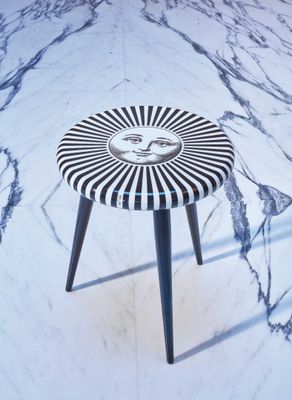 Piero FORNASETTI (1913-1988) Milan : Table sole raggiant... - 85148442 ...