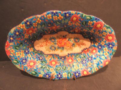 66 - LONGWY ENAMEL BANNET - Length 34.5 cm 60 - 80 EURO - 85031416-66 ...