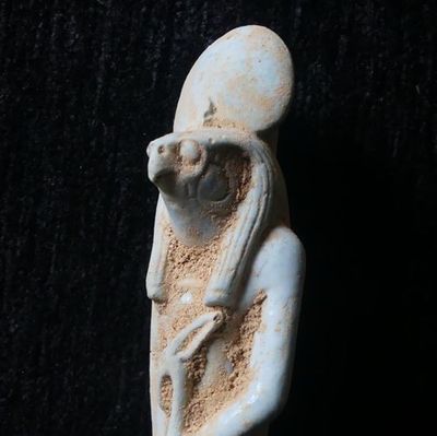 Archaeology. Egypt. Statuette of the falcon-headed god Ho... - 83033938 ...