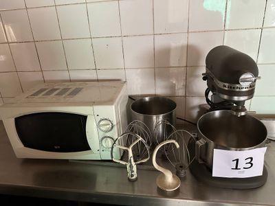 1 KITCHENAID 5KPM50 food processor with 2 stainless steel... - 82024463 ...