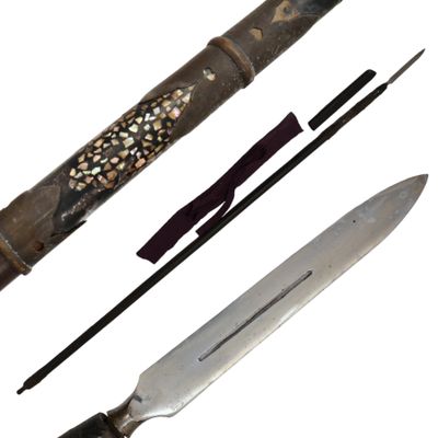 Magnificent Japanese spear Yari in Koshirae, Middle Edo p... - 72985595 ...