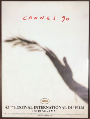 [Cinéma]. AFFICHE 43ème festival de Cannes 1990. 79,5 x... - 85194358 ...