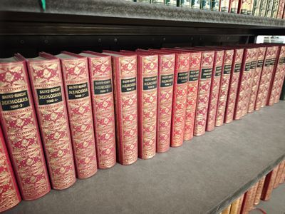 "Les mémoires Louis de Saint-Simon" en 22 tomes reliure r... - 85150728 ...