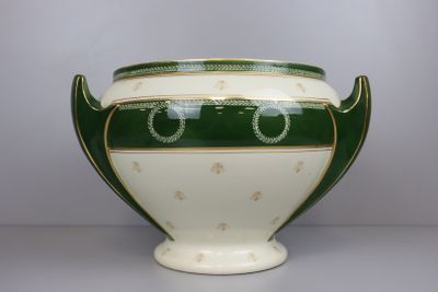 KELLER et GUERIN à Lunéville. Cachet pot en faïence à déc... - 71624051 ...