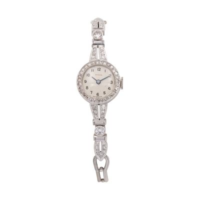 BERNA LADY WATCH IN PLATINUM AND DIAMONDS - From 1960 Se... - 84385605 ...