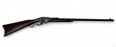 Evans rifle. Lever action repeating trigger guard system... - 84048494 ...