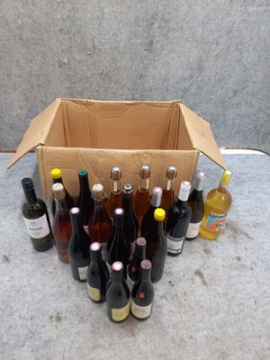 20 bottles of 75cl wine and 37.5cl of red wine, white win... - 85409045 ...
