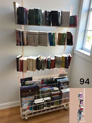 Metal display rack for storing various books (books not i... - 84940114 ...