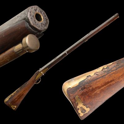 18th century German air gun. A rare example of the first ... - 74783433 ...