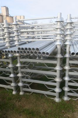 5 palettes métal à ranchets 98x98 avec couronnement porte... - 85151400 ...