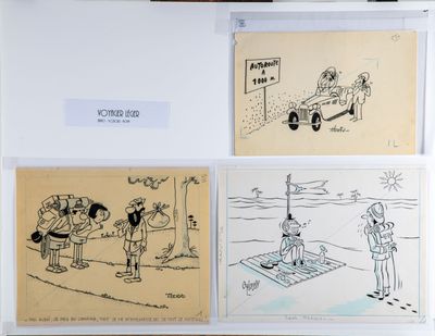 René HOVIVIAN (1929-2005), dit HOVIV ; TIENNO (XXe) ; Hen... - 74116807 ...