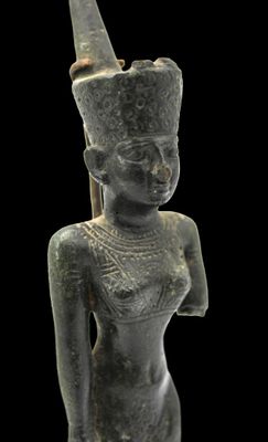 Statuette representing the standing Goddess Neith, wearin... - 85150245 ...