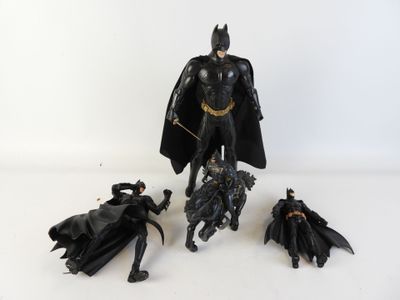 BATMAN - Lot de quatre figurines Batman. H. pour le plus ... - 82924525 ...