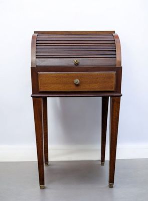 Mahogany lady's desk, opening with a cylinder and a drawe... - 84091947 ...