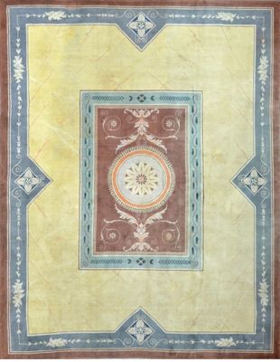 Important et original tapis au point de la Savonnerie V... - 84738336 ...