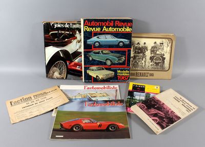 Batch of books: RENAULT 1898/1965 by Yves RICHARD, l'auto... - 77090807 ...