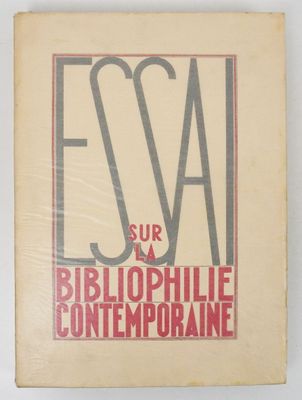 CLÉMENT-JANIN (Noël). Essai sur la bibliophilie contempor... - 85096053 ...