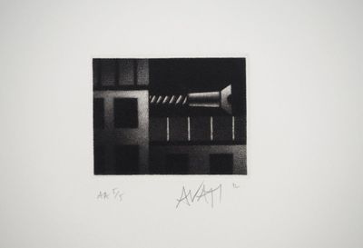 Mario AVATI (1921-2009) The screw, 1972 Original black e... - 85153941 ...
