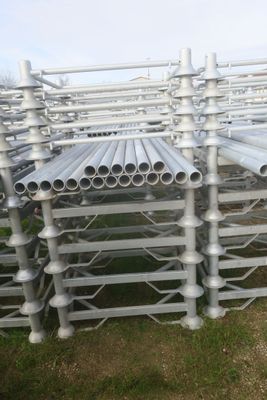 5 palettes métal à ranchets 98x98 avec couronnement porte... - 85151429 ...