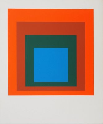 Josef ALBERS (1888-1976) Homage to the square Original s... - 85153417 ...