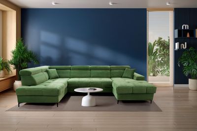 10054-104 / Canapé panoramique convertible angle gauche ... - 85172750 ...