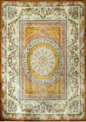 Exceptionnel et important tapis au point de la Savonnerie... - 84738333 ...