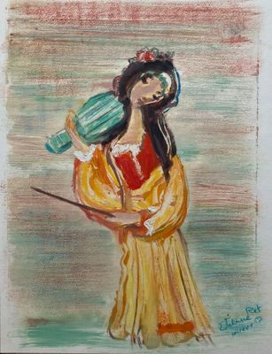 Etienne Ret Gouache and pencil on paper signed and dated ... - 84972245 ...