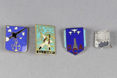 DCA Three DCA badges including DCA Brest (Augis) Naval ... - 83466595 ...