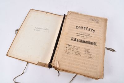 RACHMANINOFF (ou RACHMANINOV). Important dossier, en gr... - 82205423 ...