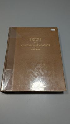 Joseph RODA "Bows for musical instruments of the violin f... - 84388204 ...
