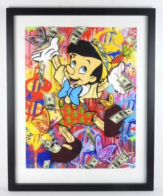 BEN ALLEN (British artist born in 1979) : Pinocchio. 3D s... - 85193559 ...