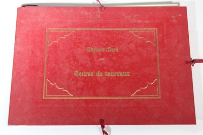 ENSEMBLE Dans un cartonnage "Gustave Doré, course de tau... - 85131217 ...