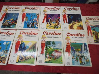 CAROLINE -par Pierre Probst – 9 albums – (années 60) – ét... - 84404107 ...